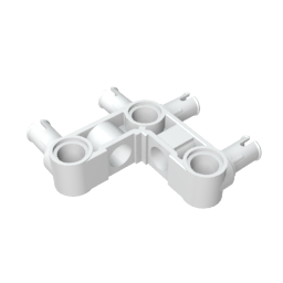 LEGO Compatible Parts - Technic Pin Connector Hub Perpendicular 3 x 3 ...