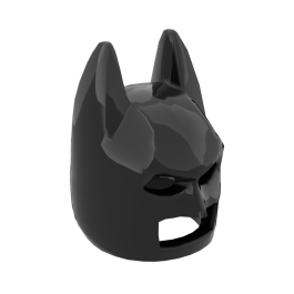 LEGO Compatible Parts - Minifig Mask, Batman Cowl #10113