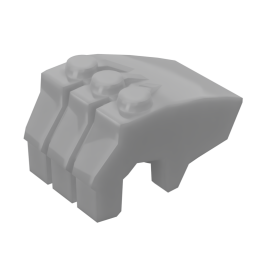 LEGO Compatible Parts - Hand Gorilla Fist (fits Minifigure Hand) #11092