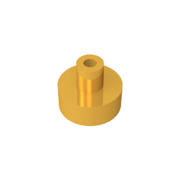 LEGO Compatible Parts - Tile Round 1 x 1 with Hollow Bar #20482