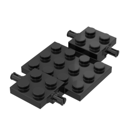 LEGO Compatible Parts - Vehicle Base 4 x 7 x 2/3 #2441