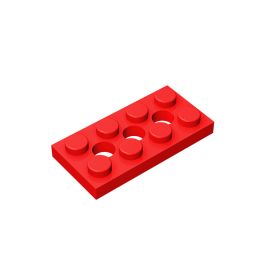 Technic Plate 2 x 4 3 Holes #3709 [Premium Part]