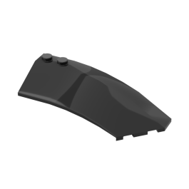 LEGO Compatible Parts - Wedge Curved 8 x 3 x 2 Open Right #41749