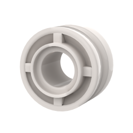 LEGO Compatible Parts - Wheel 11mm D. x 8mm With Center Groove #42610