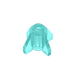 LEGO Compatible Parts - Brick Round 1 x 1 with Fins, Open Stud #4588