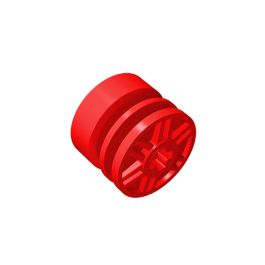 LEGO Compatible Parts - Wheel 18mm D. x 14mm With Axle Hole, Fake Bolts ...