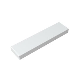 LEGO Compatible Parts - Tile 1 x 4 with Groove #2431