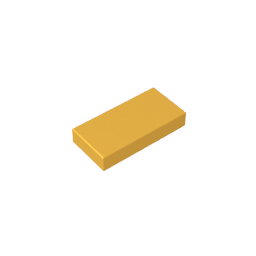 LEGO Compatible Parts - Tile 1 x 2 (Undetermined Type) #3069