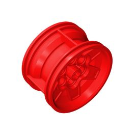 LEGO Compatible Parts - Wheel 43.2mm D. x 26mm Technic Racing Small, 6 ...