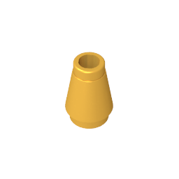 LEGO Compatible Parts - Nose Cone Small 1 x 1 #59900