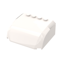 LEGO Compatible Parts - FRONT 6X5X2 W. BOW #61484