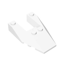 LEGO Compatible Parts - Wedge Sloped 6 x 4 Cutout, Stud Notches #6153