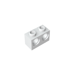 LEGO Compatible Parts - Technic, Brick 1 x 2 with Holes #32000