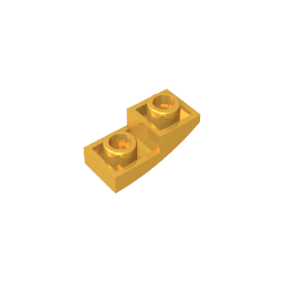 LEGO Compatible Parts - Slope Curved 2 x 1 Inverted #24201
