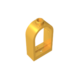 LEGO Compatible Parts - Window 1 x 2 x 2 2/3 With Rounded Top #30044