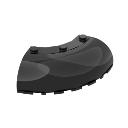 LEGO Compatible Parts - Brick Round Corner 6 x 6 x 2 #87559