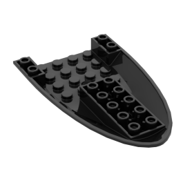 Aircraft Fuselage Curved Forward 6 x 10 Bottom #87611 [Premium Part]