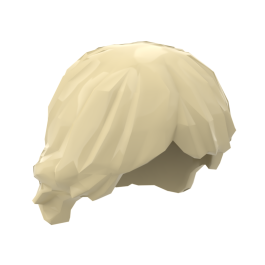 LEGO Compatible Parts - Minifig Hair Tousled and Layered #92746