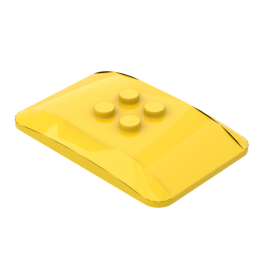 LEGO Compatible Parts - ROOF 4X6X2/3 #98281