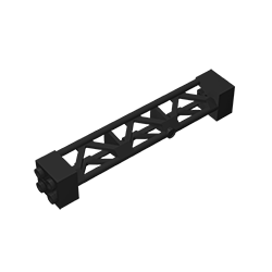 LEGO Compatible Parts - Support 2 x 2 x 10 Girder Triangular Vertical ...