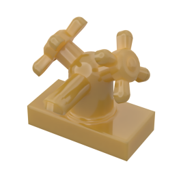 LEGO Compatible Parts - Tap 1 x 2 with Dual Handles #6936