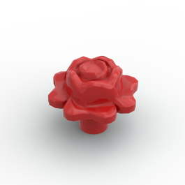 LEGO Compatible Parts - Plant, Outdoor Accessory Kit, Flower Rose with ...