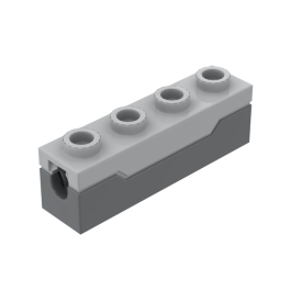 LEGO Compatible Parts - Launcher, Brick Special 1 x 4 Spring Shooter ...