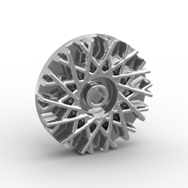 LEGO Compatible Parts - Wheel Cover / Hub Cap 28 Spokes 18mm D. #37195