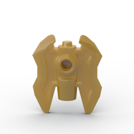 LEGO Compatible Parts - Weapon Axe Head with Twin-Blade #11096