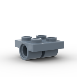 LEGO Compatible Parts - Plate Special 2 x 2 with 2 Pin Holes #2817