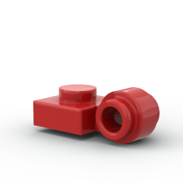 LEGO Compatible Parts - Plate Special 1 x 1 with Clip Light Thin Ring ...