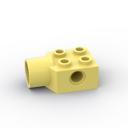 LEGO Compatible Parts - Brick Special 2 x 2 With Pin Hole Rotation ...