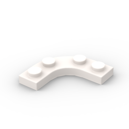 LEGO Compatible Parts - Plate Round Corner 3 x 3 with 2 x 2 Round ...