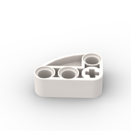 LEGO Compatible Parts - Technic Beam 2 x 3 L-Shape with Quarter Ellipse ...