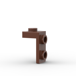 LEGO Compatible Parts - Bracket 1 x 1 - 1 x 2 #79389