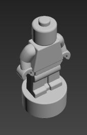 LEGO Compatible Parts - Minifig Trophy Statuette #90398