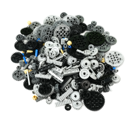 Technical Parts Gears, Axles, Wheels, Bar Mixed Pack