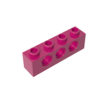 Technic Brick 1 x 4 [3 Holes] #3701