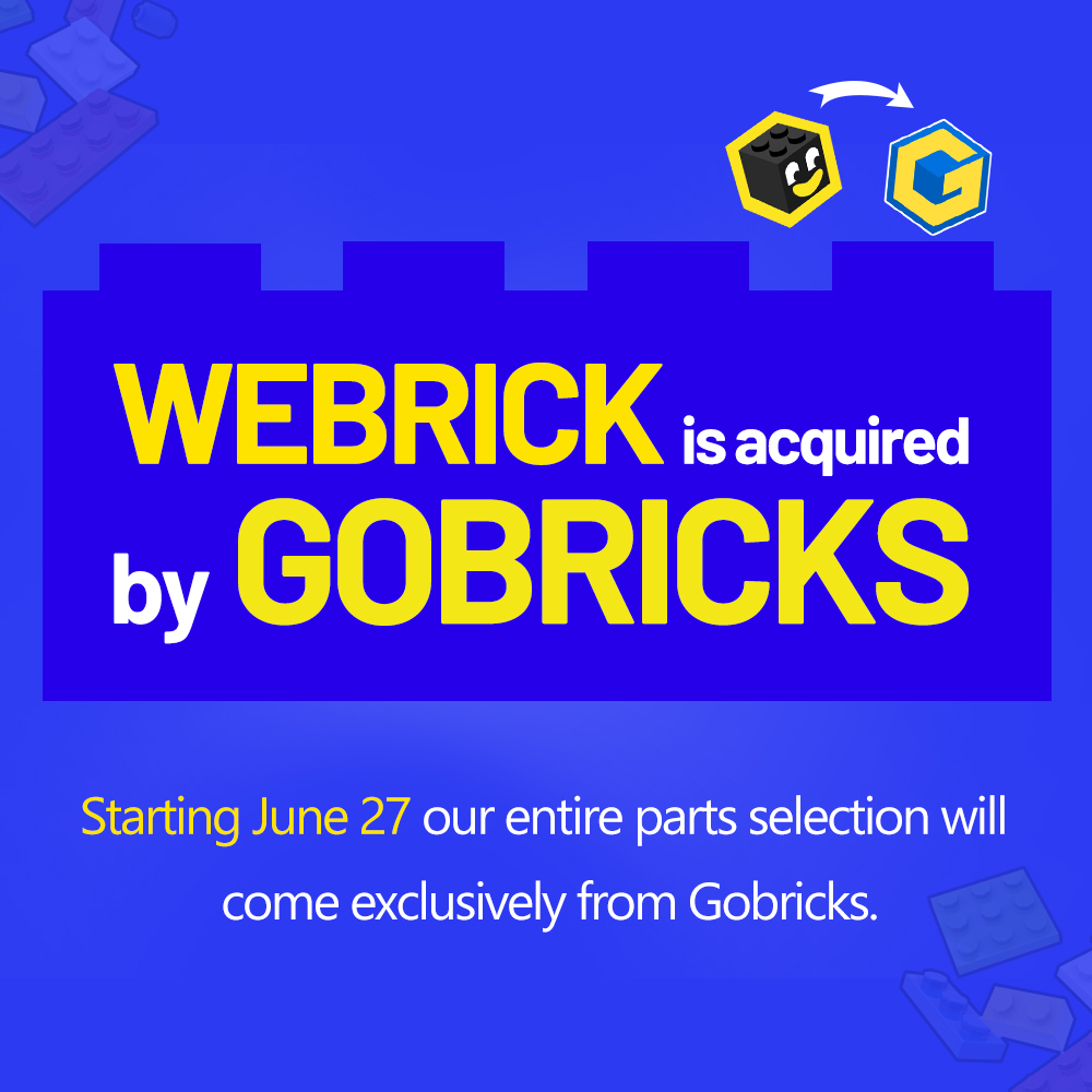 Webrick Has Been Acquired by Gobricks